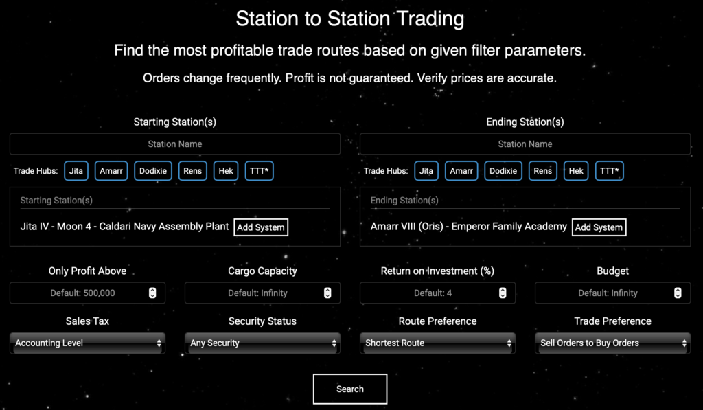 EVEOnline 外部お役立ちツール | NACHO ALLIANCE